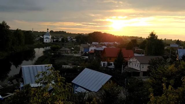 Отдых в Суздале. Гостевой дом Зарядье. Вечерний променад.