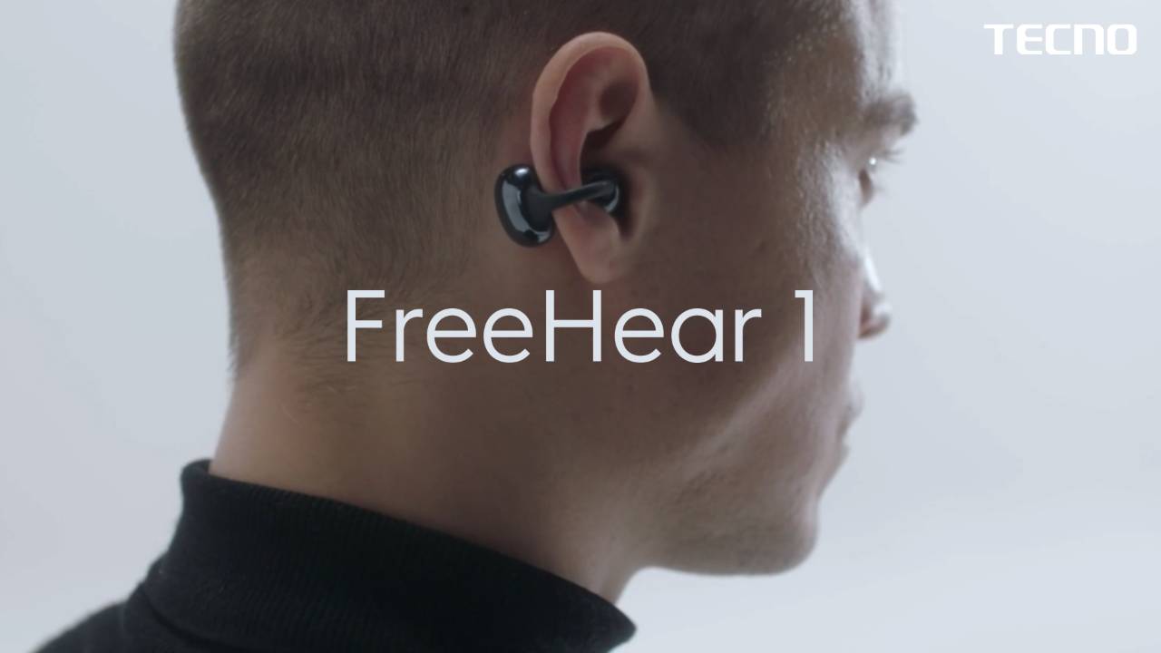 Дизайн наушников TECNO FreeHear 1