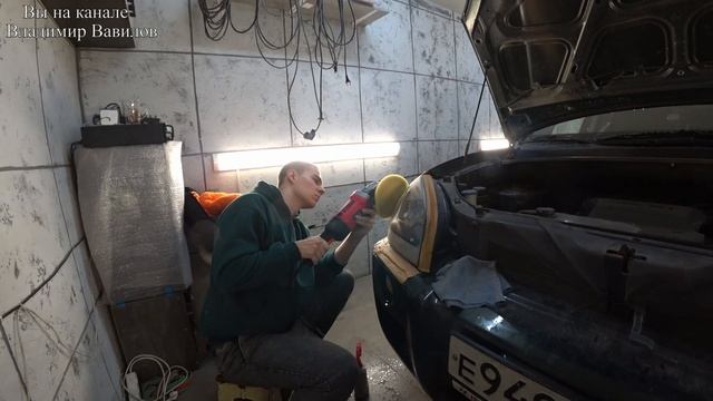 Полировка фар и кузовов в Астрахани. 28.11.2024.