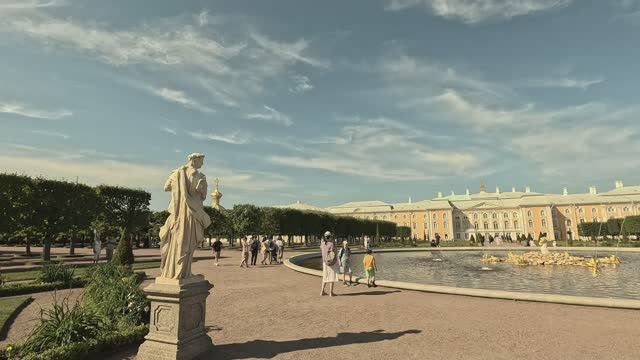 Петергоф, Верхний сад