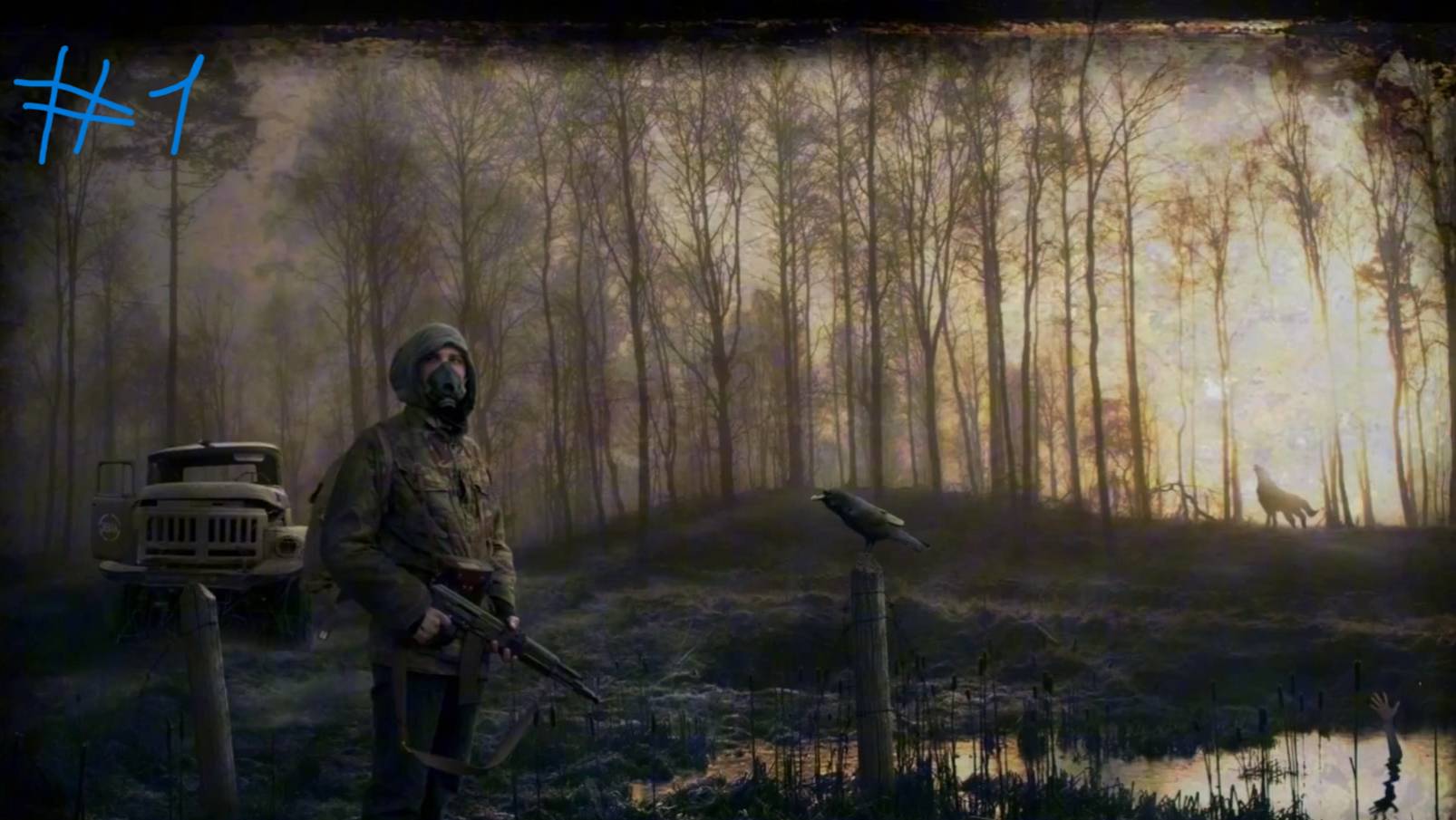 Новое моё прохождение S.T.A.L.K.E.R. История Джона.#1 серия