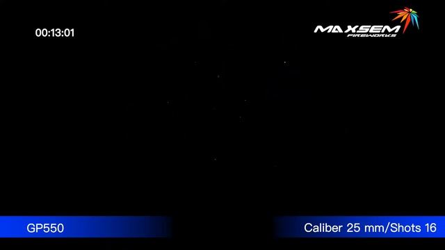 Батарея салютов "Золотое сияние" 1"  16 выстр., 4 эффекта, 30 сек
АРТ. GP550