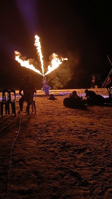 Огненное шоу острова Лангкави.