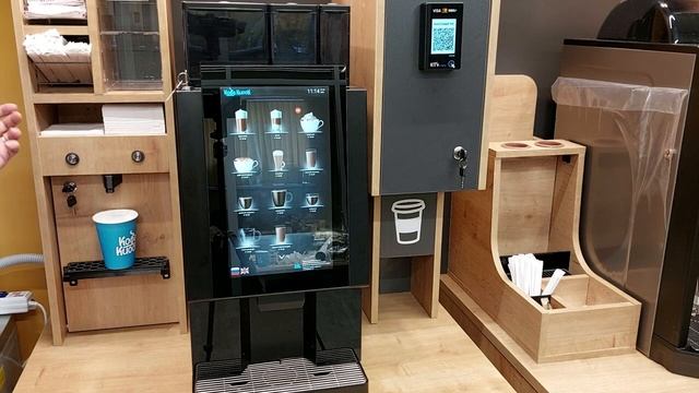 Кофейня с автоматической сиропной станцией
