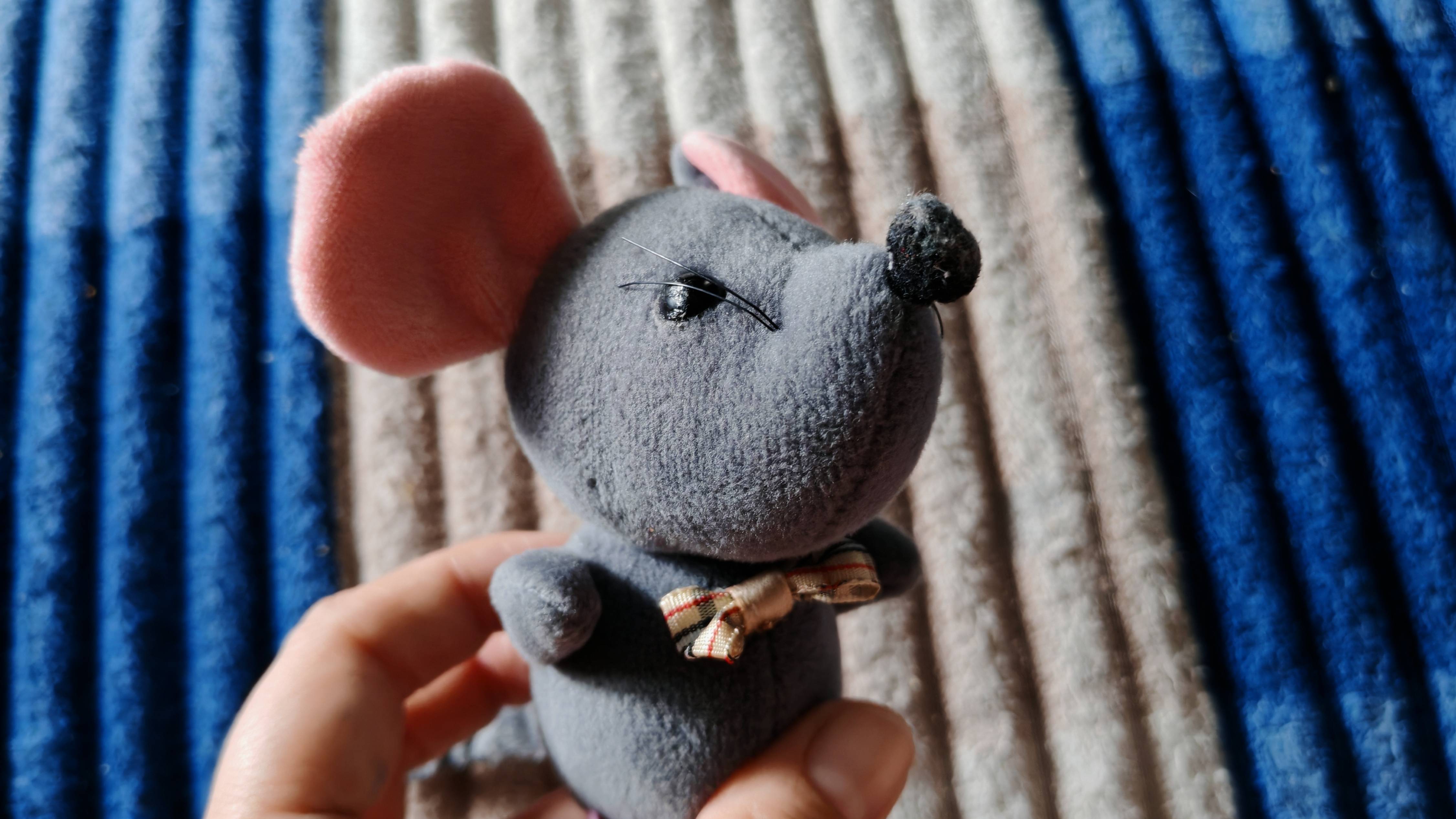 Играем в плюшевого мышонка для малышей