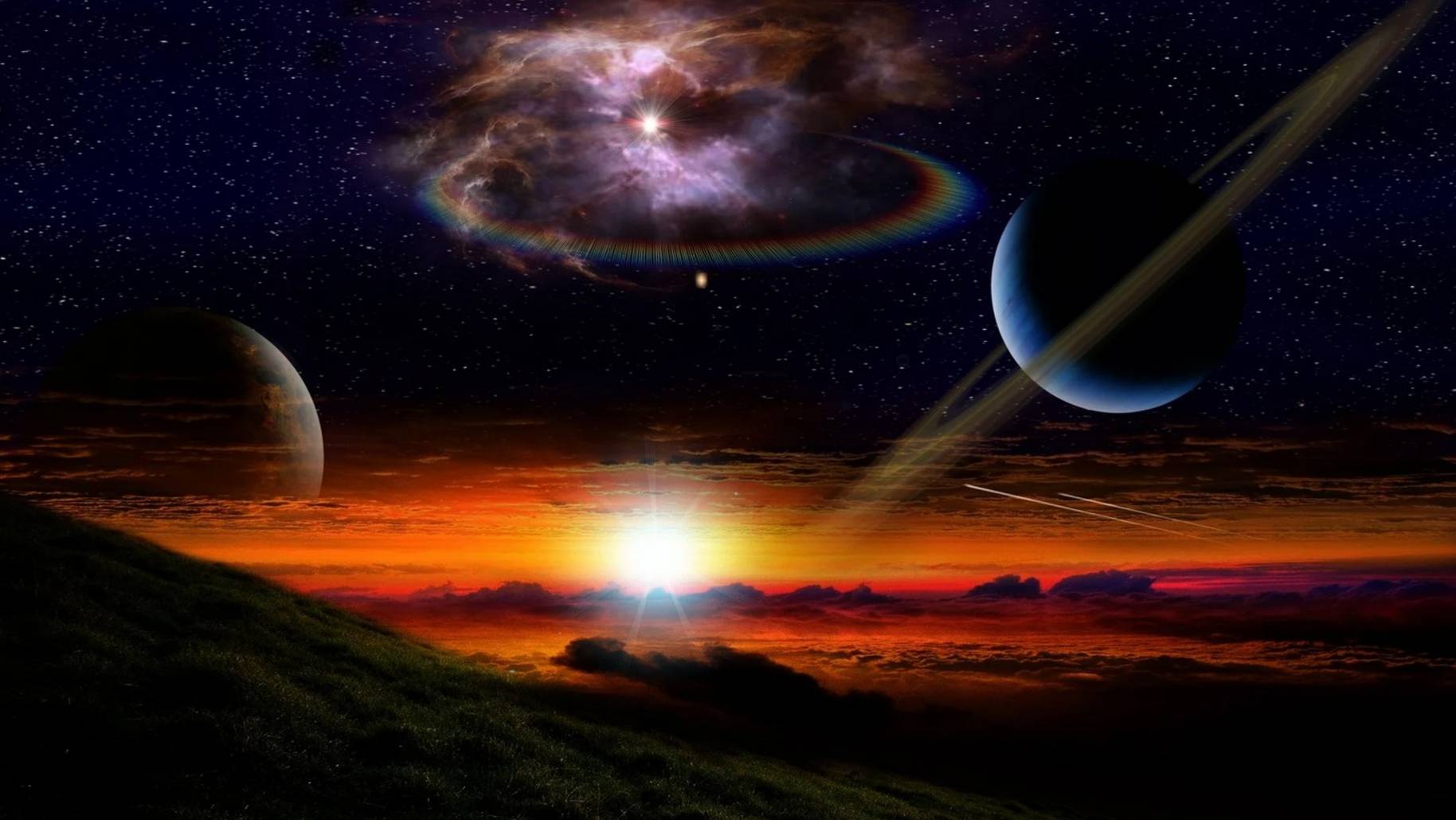 Вадим Утемесов – Кольца Сатурна (2025, AI SUNO)