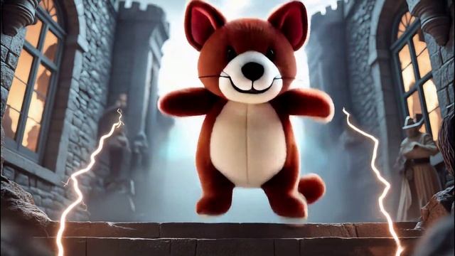 Крыса монстр и плюшевый мишка