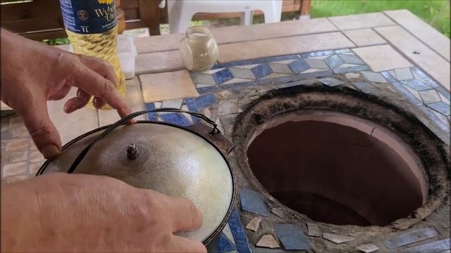 Маленький Узбекистан в Польше. Мясо запеченное в тандыре