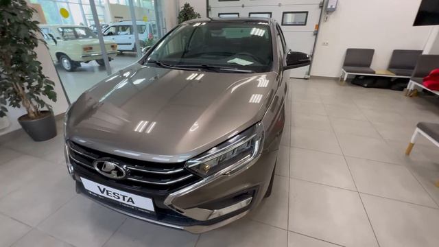 Lada (ВАЗ) Vesta 1.8 CVT (122 л.с.) Techno'24 коричневый