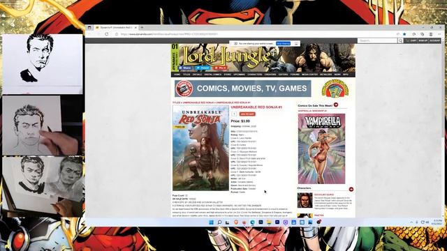 DAVID FINCH Drawing and Inking with DAN PANOSIAN