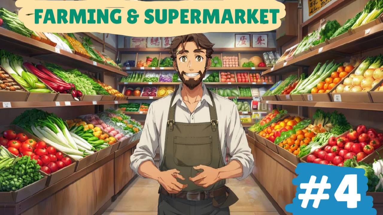 FARMING & SUPERMARKET SIMULATOR #4 НАНЯЛИ КЛАДОВЩИКА