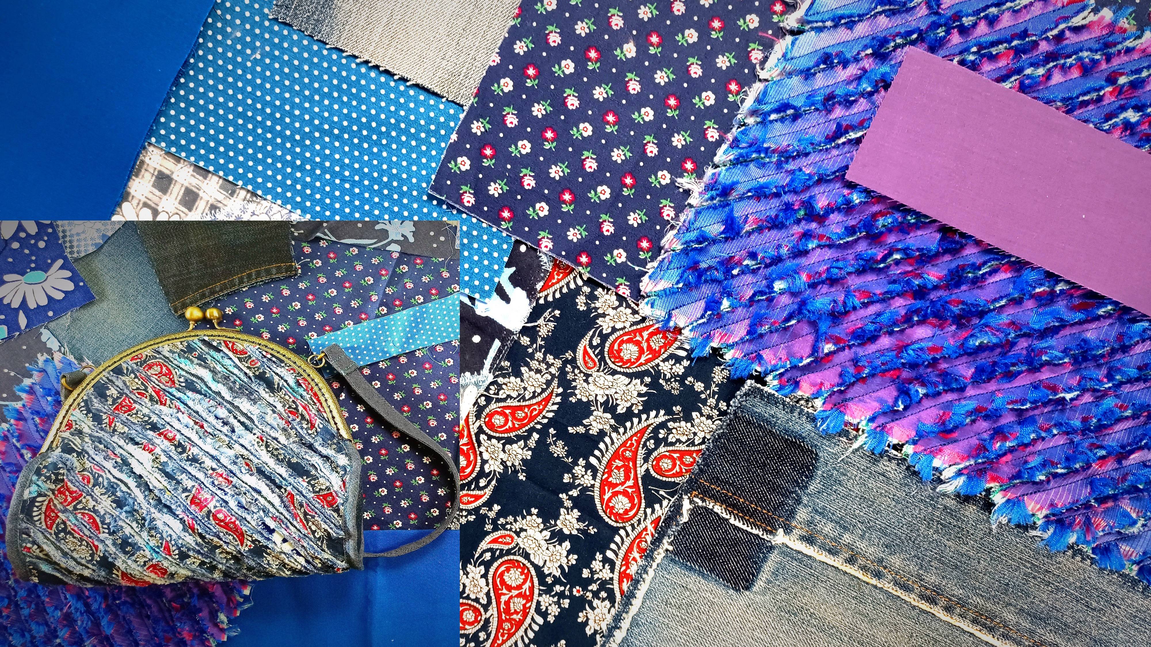 Ещё одна интересная идея! Шьём что хотим.. Иногда фактура материала важнее, чем ее рисунок!