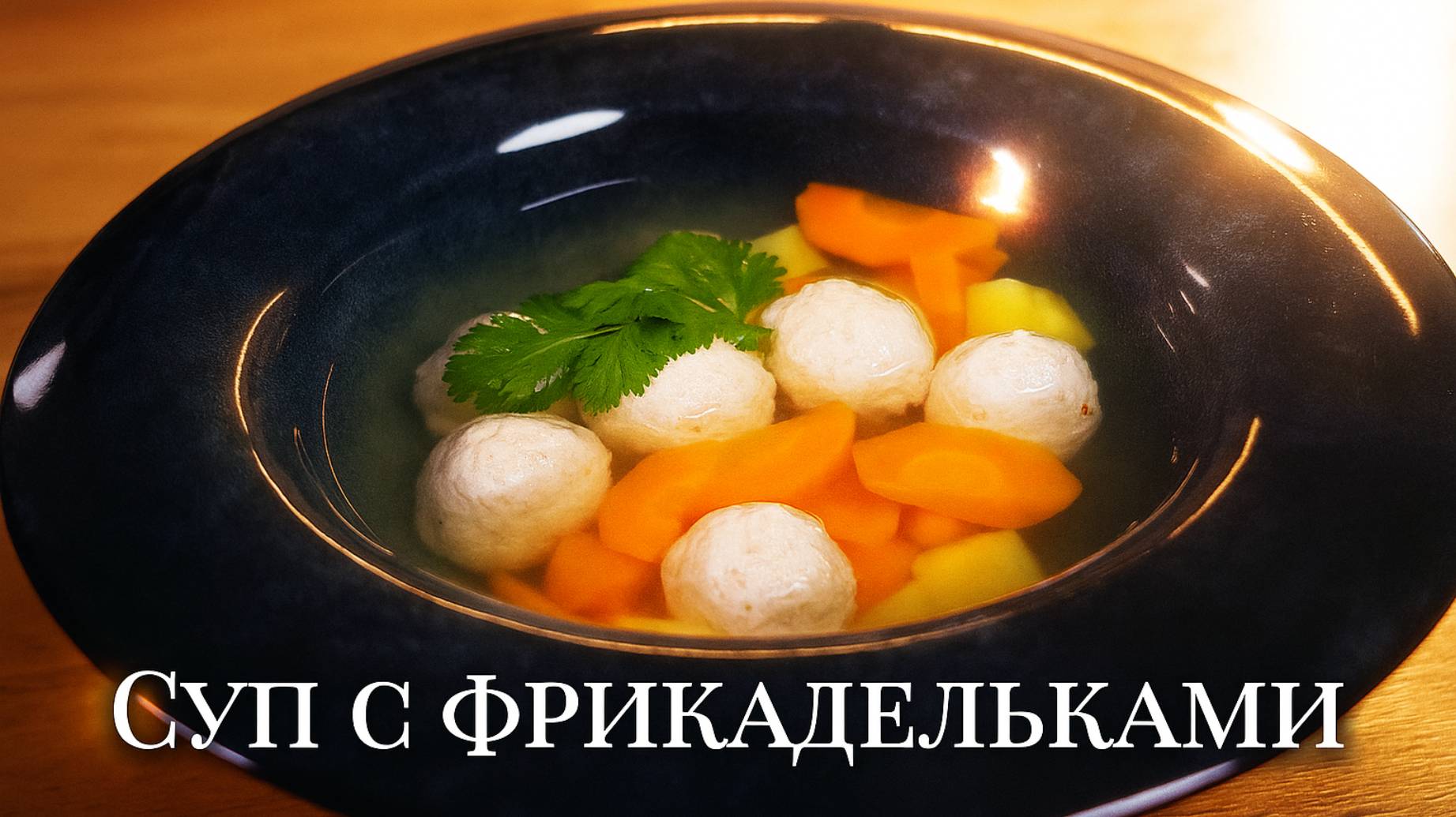 Суп с фрикадельками