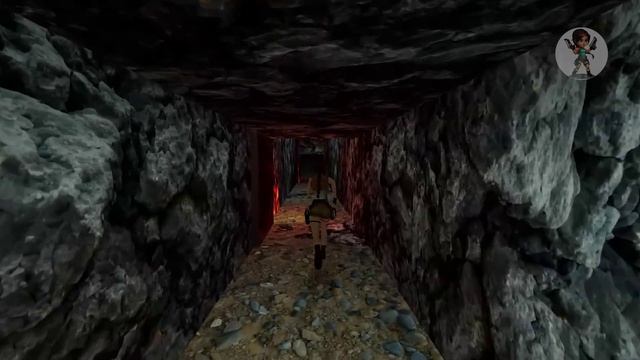 Tomb Raider 1 Remastered - Атлантида. Великая пирамида. Все секреты. 100%. mp4
