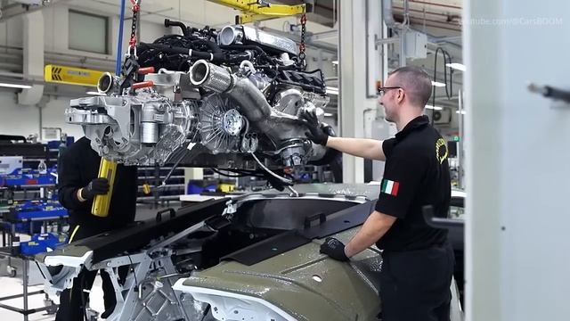 Внутри завода Lamborghini | Как в Италии строят суперкары Lamborghini