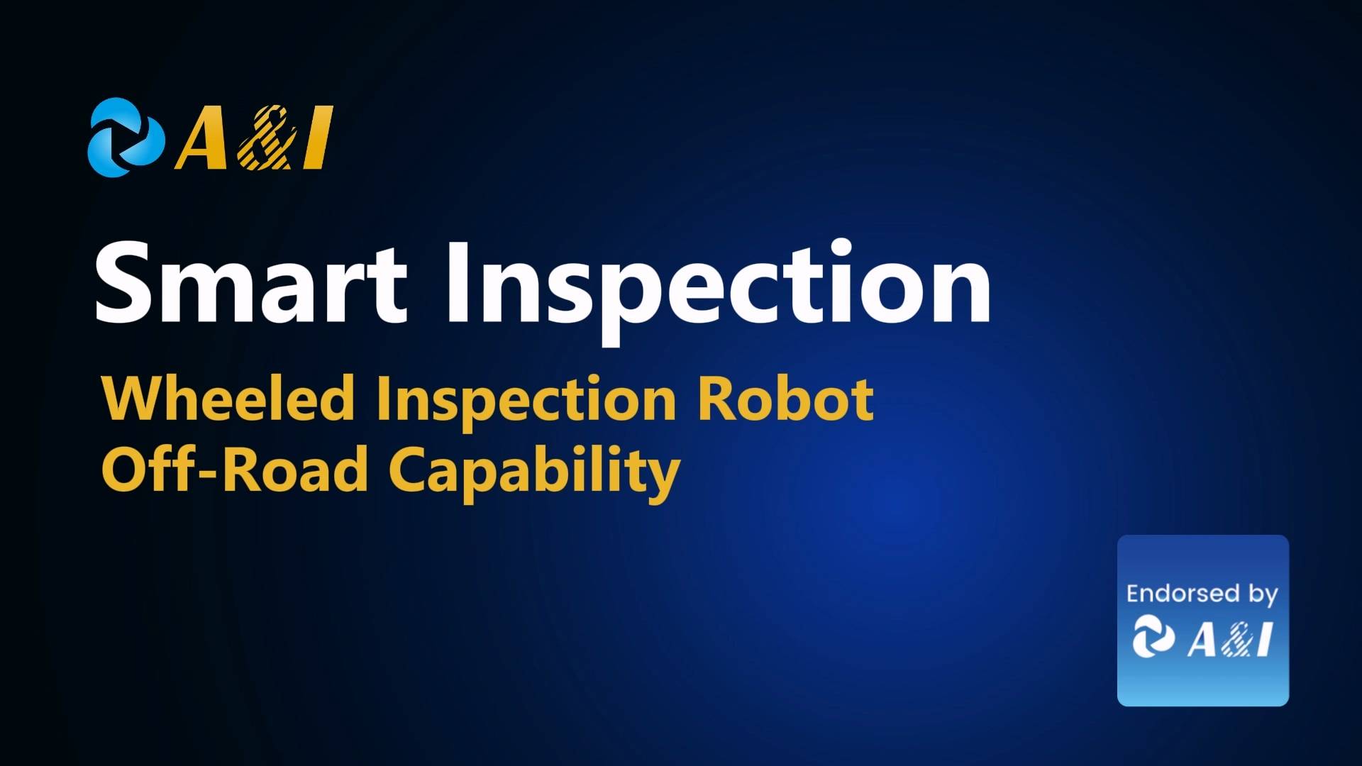 Внедорожные возможности колесного инспекционного робота — Одобрено A&I