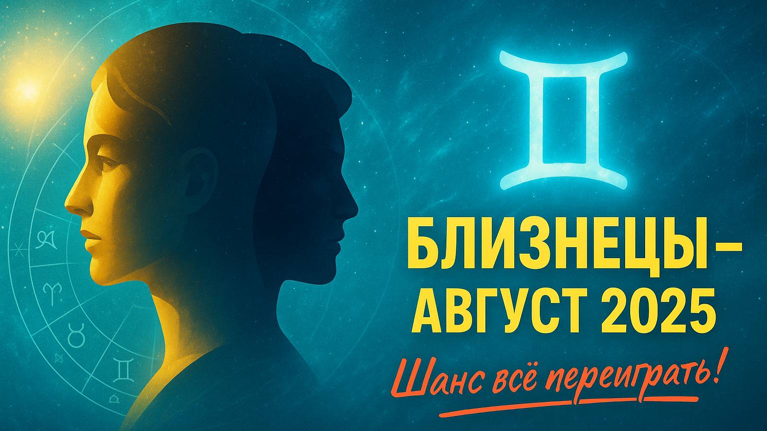 Близнецы — Гороскоп на август 2025! Возможности, которые нельзя упустить!