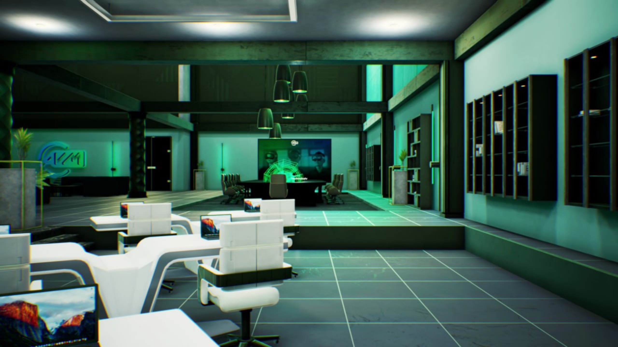 Виртуальное пространство для совместной работы, встреч и обучения