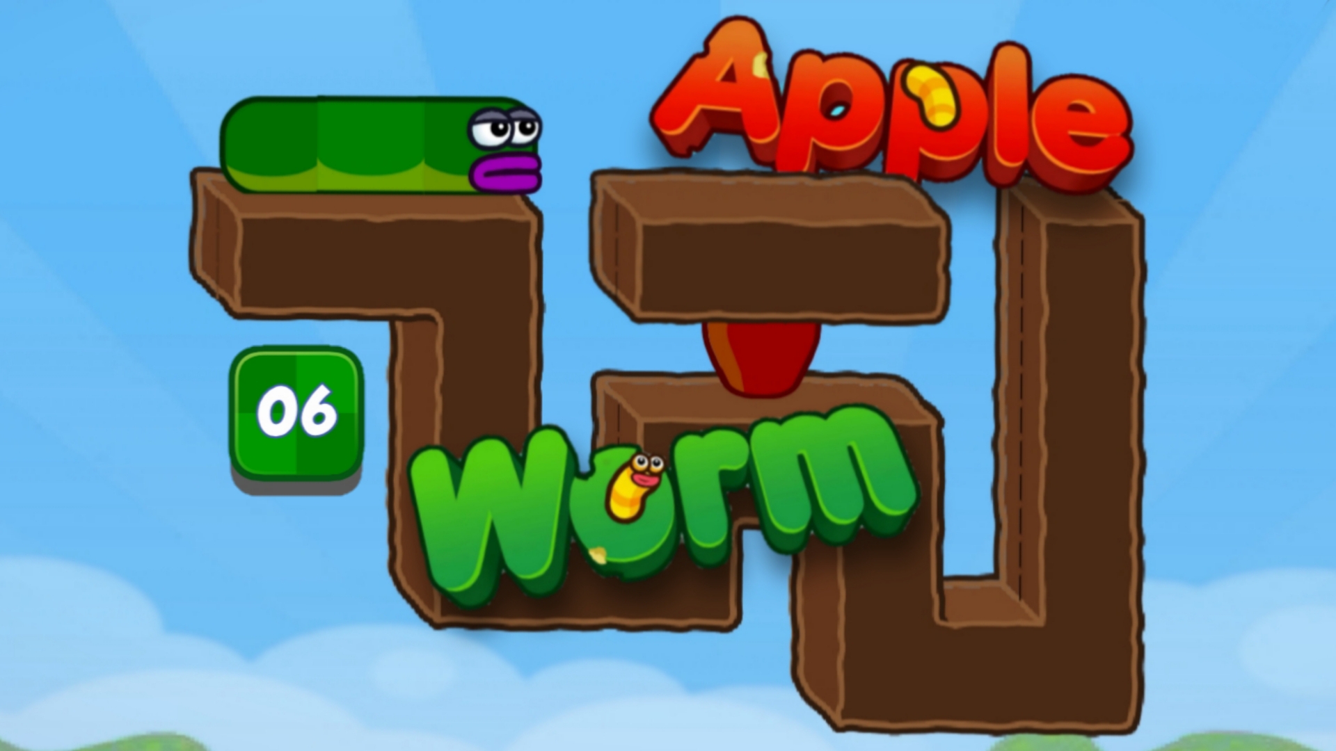 Прохождение Игры Apple Worm: Уровень #6