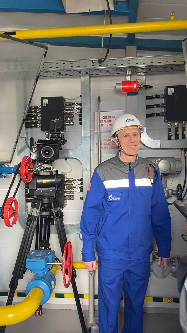 Съёмки профориентационного фильма «Станция назначения». Разбитие тарелки