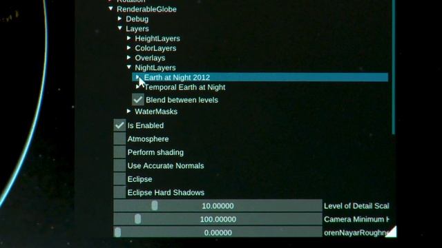 04 Слои карты Земли