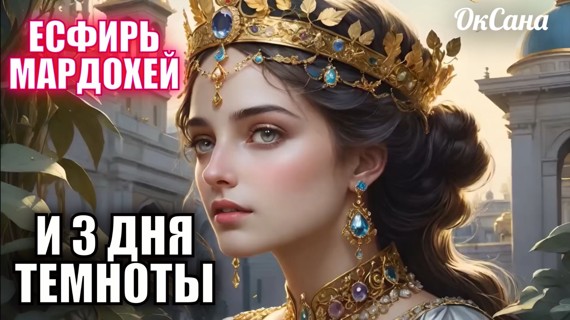 ЕСФИРЬ, МАРДОХЕЙ И 3 ДНЯ ТЕМНОТЫ. ОкСАНА