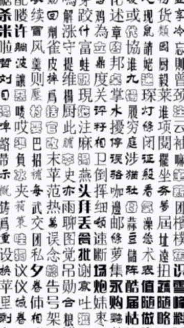 Китайское ASCII (лучше качество)