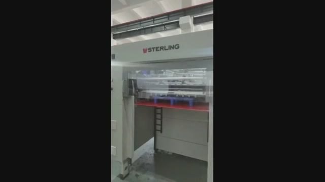 Высекальный пресс STERLING S-CUT 106С тесты на заводе