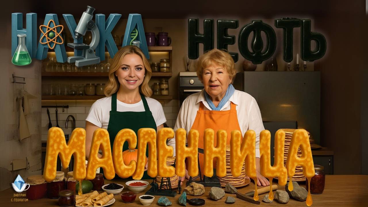 Наука, нефть и Масленица: Наталья Андреева на «Завтраке с геологом»!