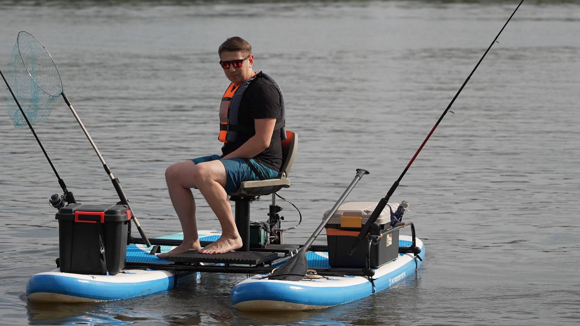 Fishmaran разборный катамаран для рыбалки | Полный обзор