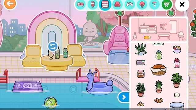 Обустройство спа салона в toca boca