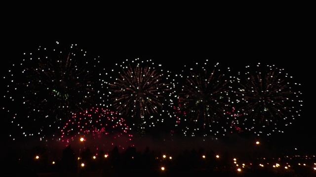 Фейерверк команды Хорватии на Фестивале фейерверков