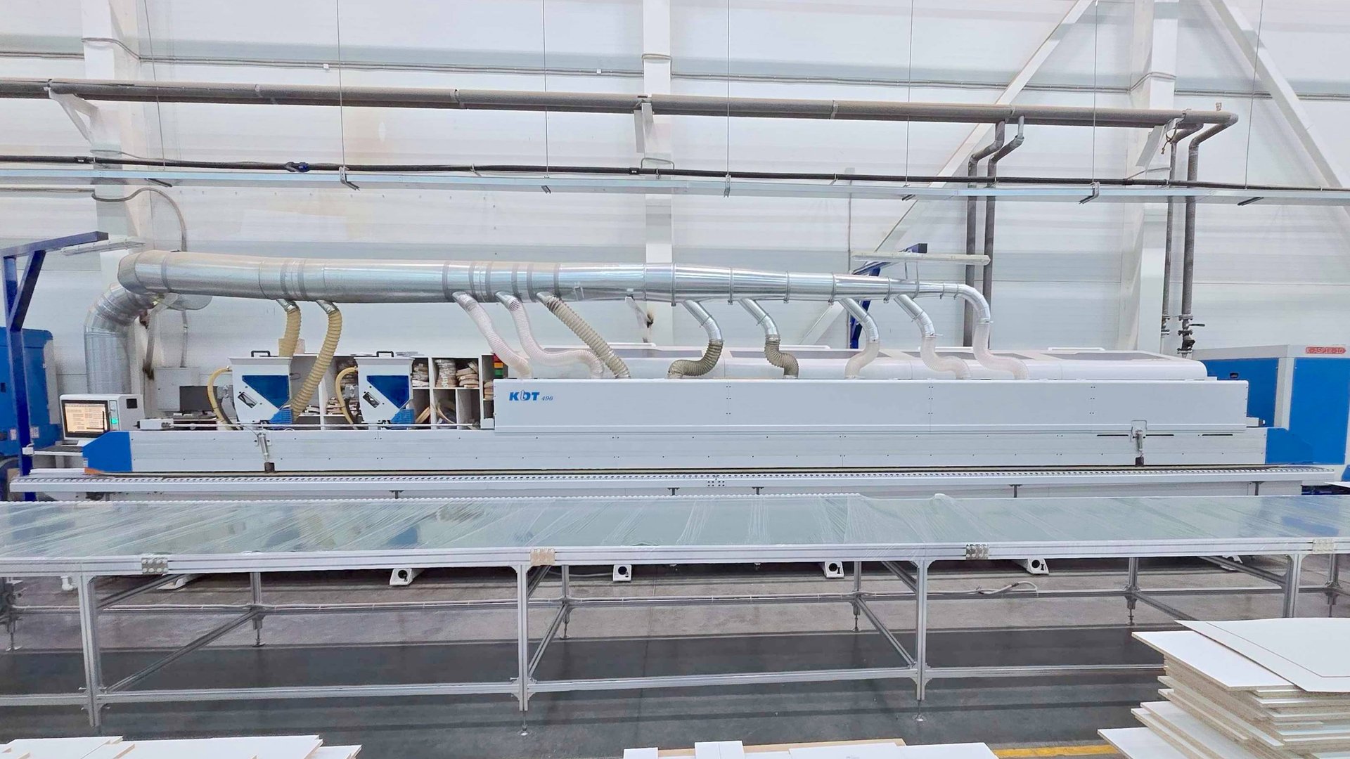 KDT KE-496GH, высокоскоростной пром. кромочник со всеми агрегатами, 2020 г.в.