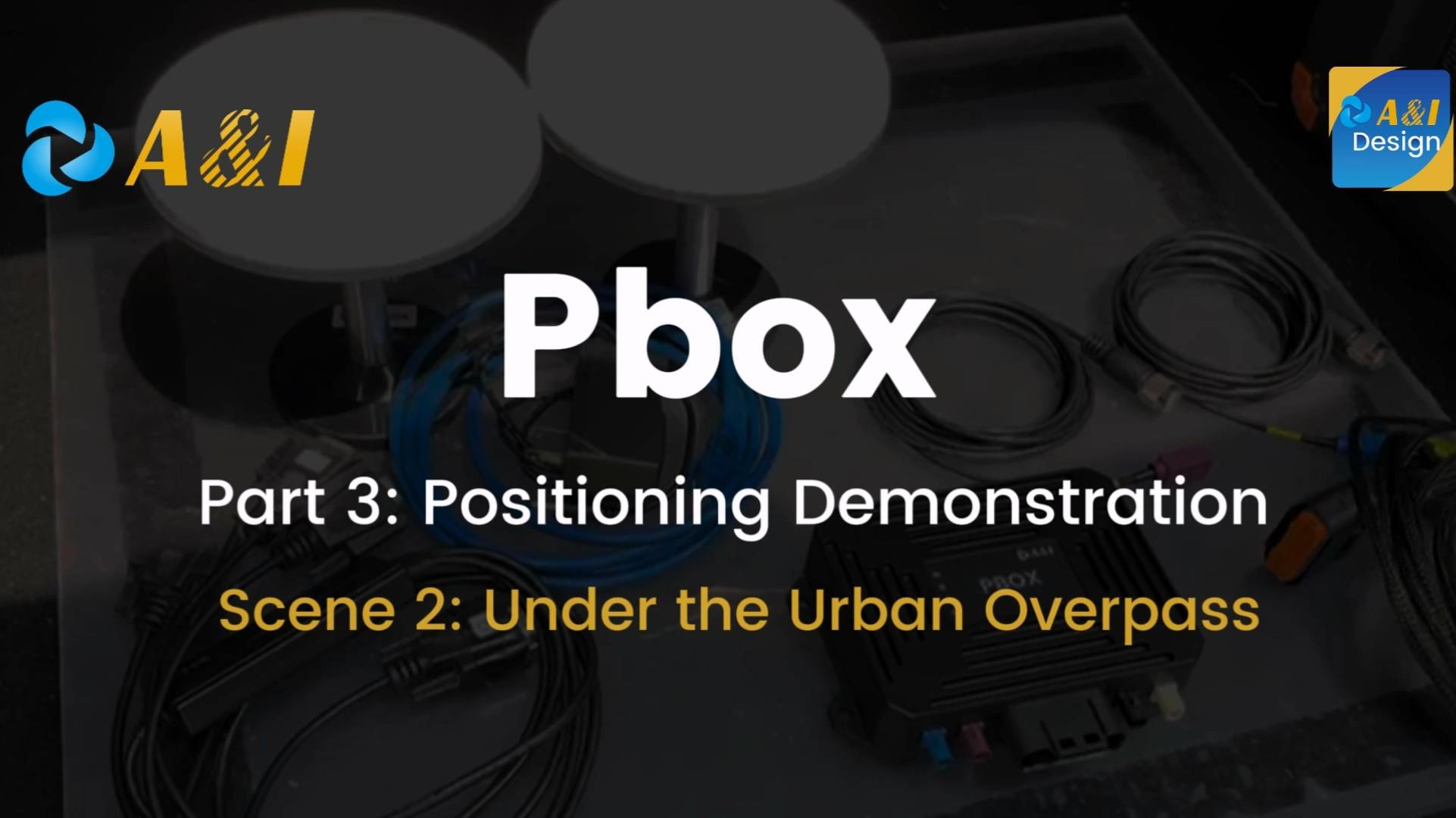 A&I PBOX Тестовая сцена 2: Под городским путепроводом