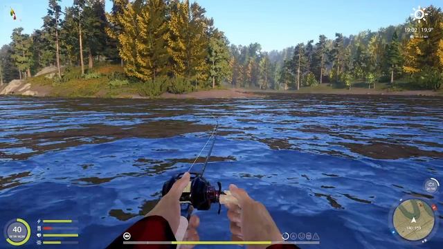 ЛОВИМ ХАРИУСА И СЕЛА КРУПНАЯ ФОРЕЛЬ РУССКАЯ РЫБАЛКА 4 РР4