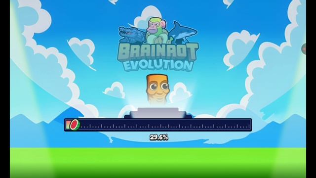 Играю в игру Эволюция Brainrot в роблоксе