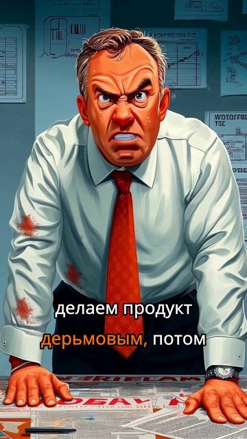 Стратегия: дерьмо → премиум. Сериал: Блуждающие в толще офиса