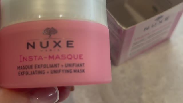 Очищающая Инста маска- скраб (Insta Mask Exfoliating + Unifying Mask) от Nuxe. Тестирую вторую Инста