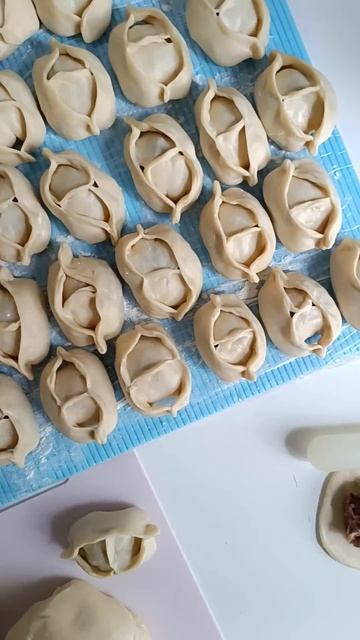 Манты, ну очень сочные и вкусные! #вкуснаяеда #сочныеманты #рецепт #манты #мантыизкозлятины