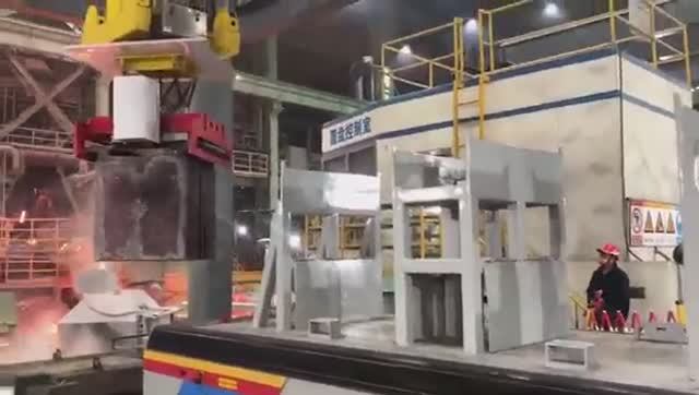 Демонстрация автоматической транспортировки цветных металлов — Powered by A&I