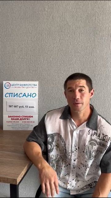 Отзыв клиента после процедуры банкротства.