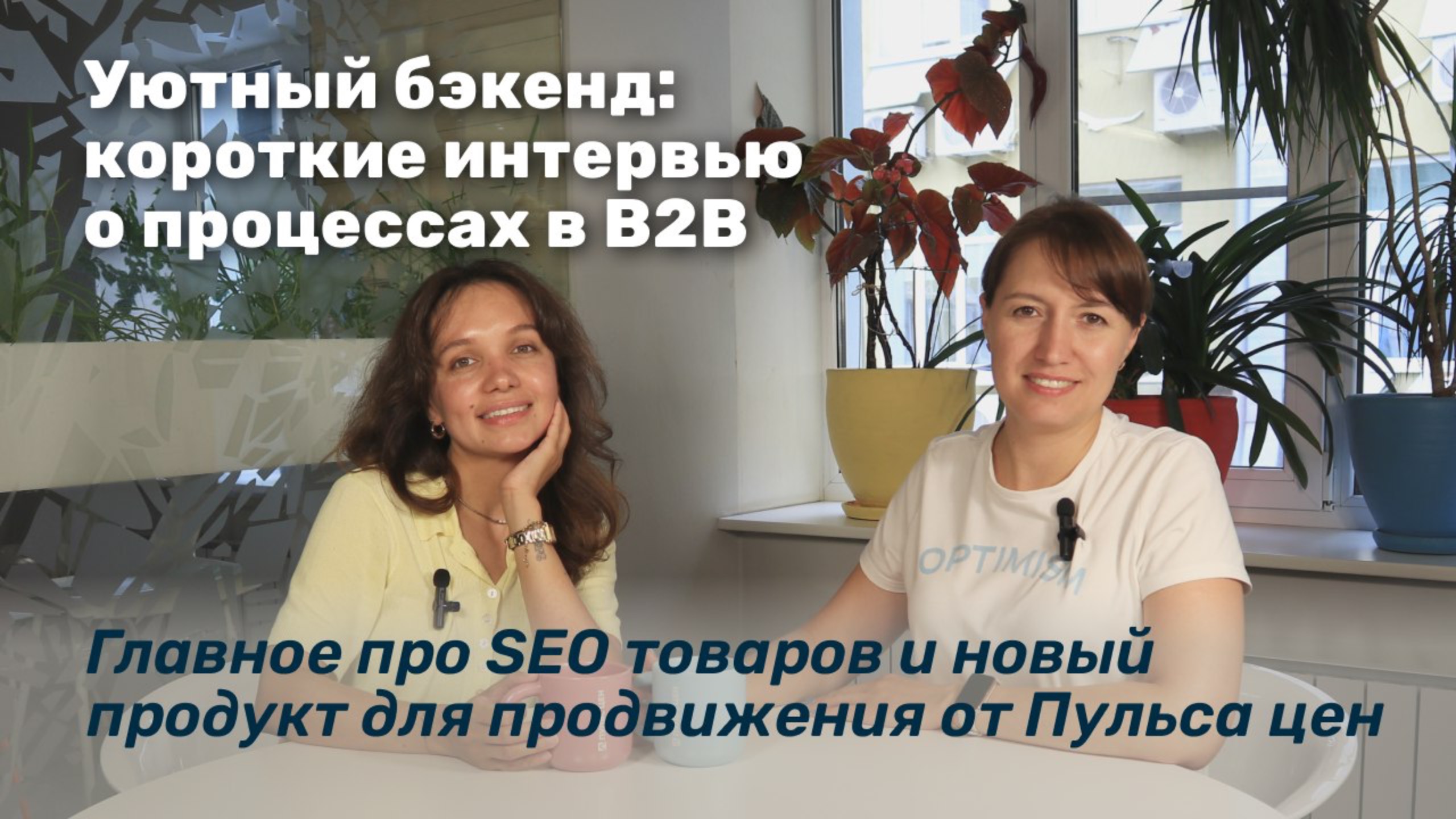 Уютный бэкенд: короткие интервью о процессах в В2В.
Главное про SEO товаров и новинку от Пульса цен