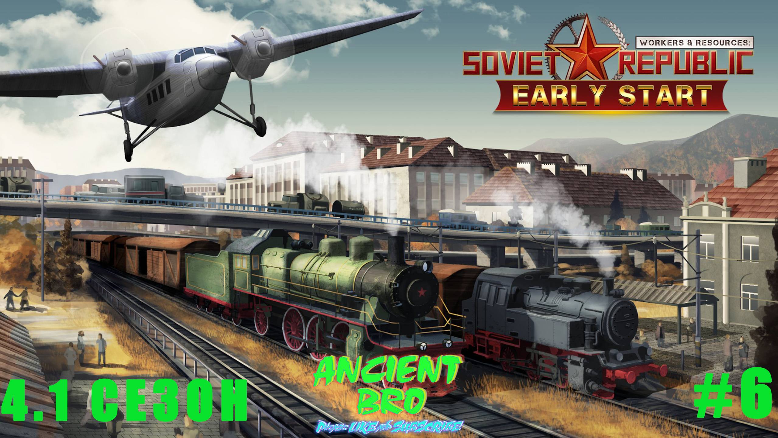 #6 Увеличиваем население #WorkersResourcesSovietRepublic #DLC #EarlyStart #WorldMap #Biomes #WRSR