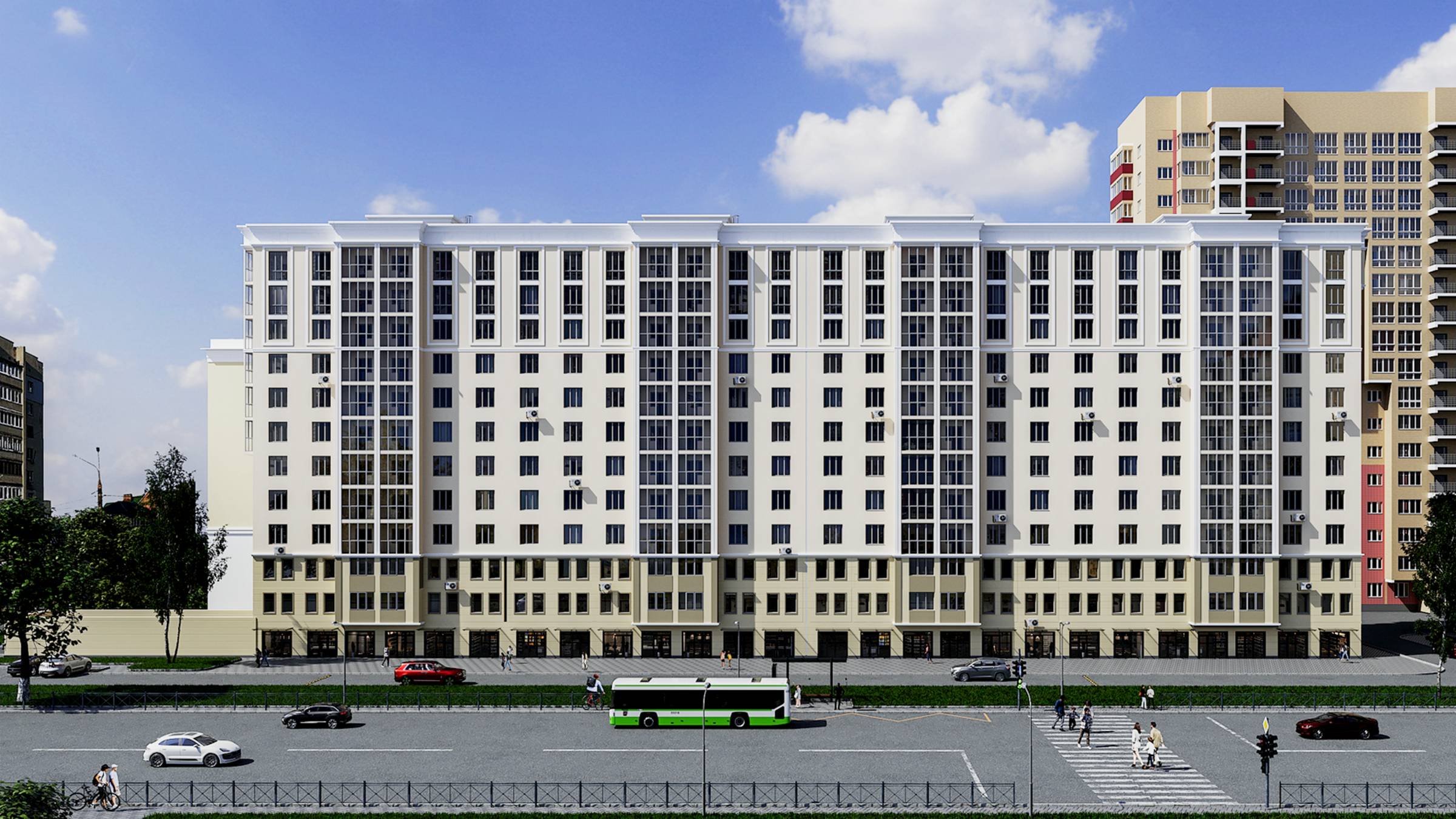 ЖК "Июль", дом 2 (по генплану), ГК "Терминал" || Ленинский р-он, ул. Июльских Дней || Июль 2025