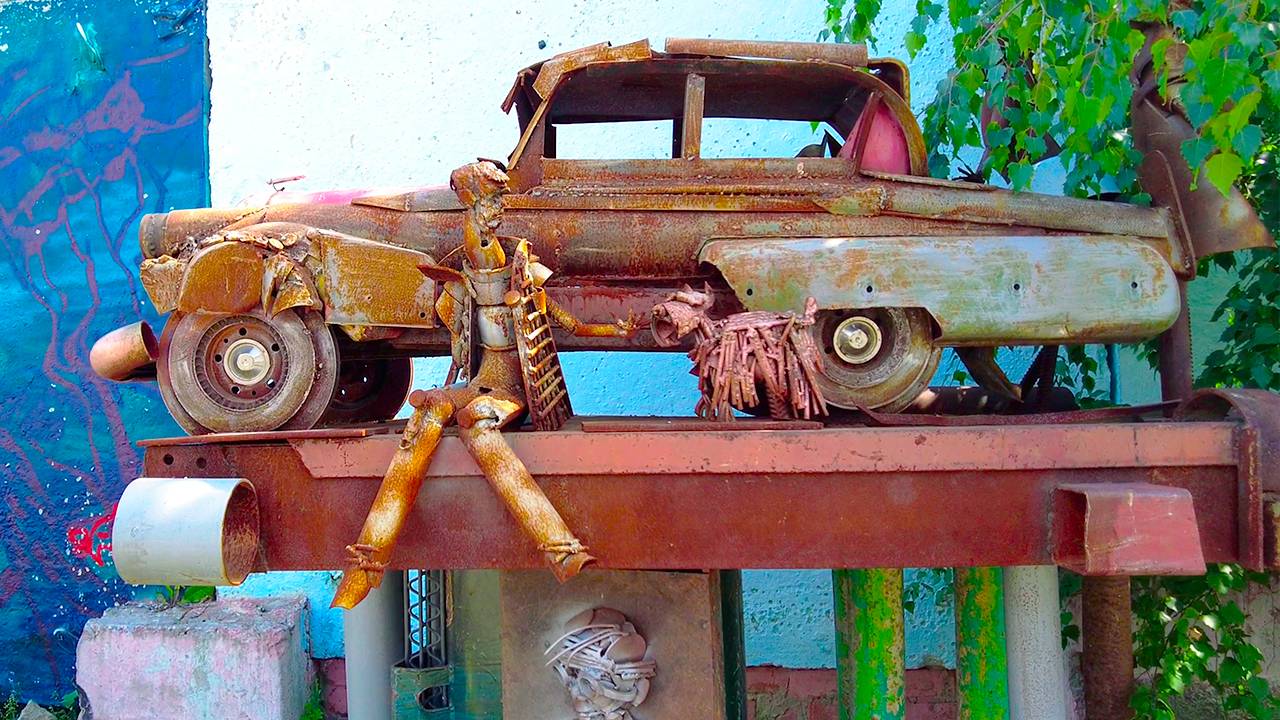 Walking in YEkaterinburg. Парк музей "ЛОМ" на Уктусе |4K| (July 10, 2025)