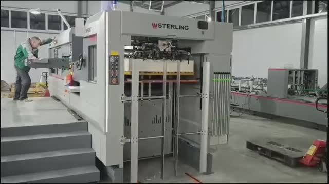 Высекальный пресс STERLING S-CUT 106C тестовый пуск в ЦФО РФ