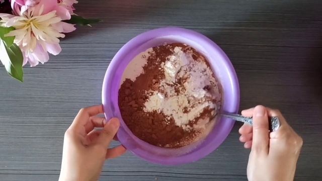 Шоколадные капкейки со сметанным кремом | Cupcakes |Цветкова Маргарита