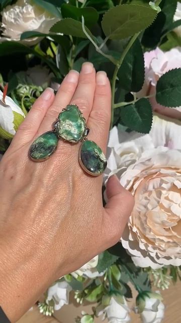 Украшения с хризопразом