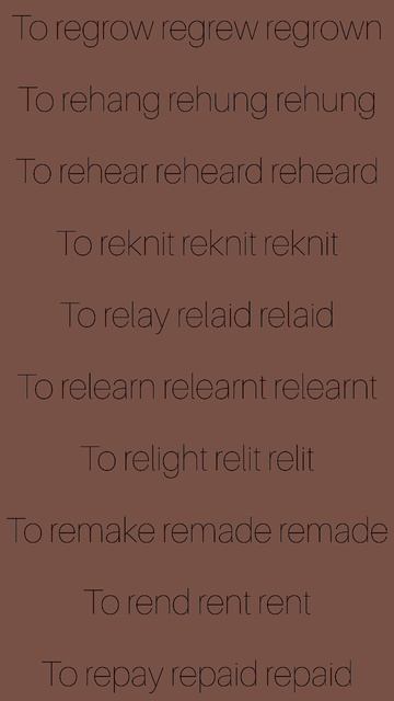 Неправильные Глаголы Часть 23 Irregular Verbs Part 23