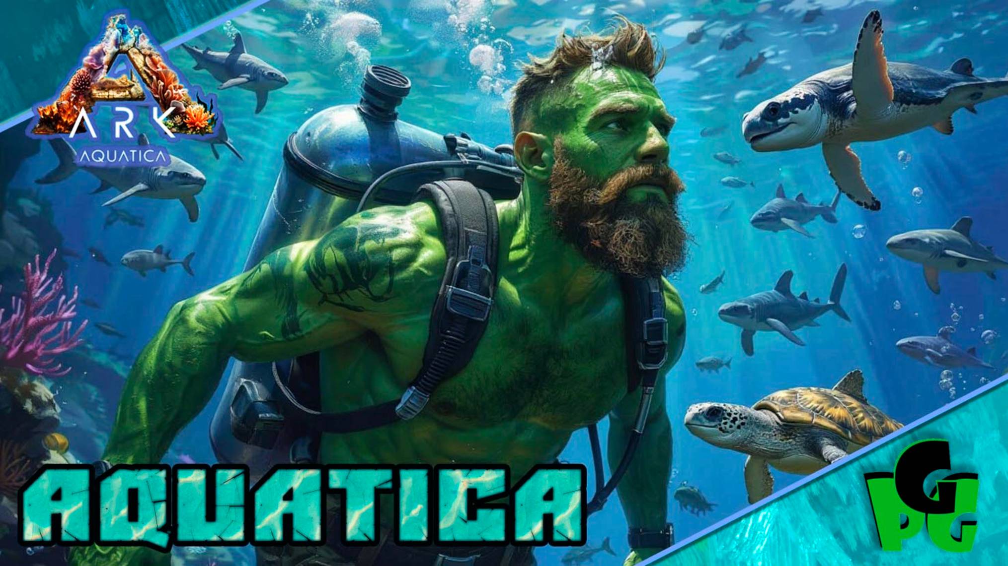 Aquatica с МОДАМИ! Новое начало на сервере PVE #arksurvivalevolved